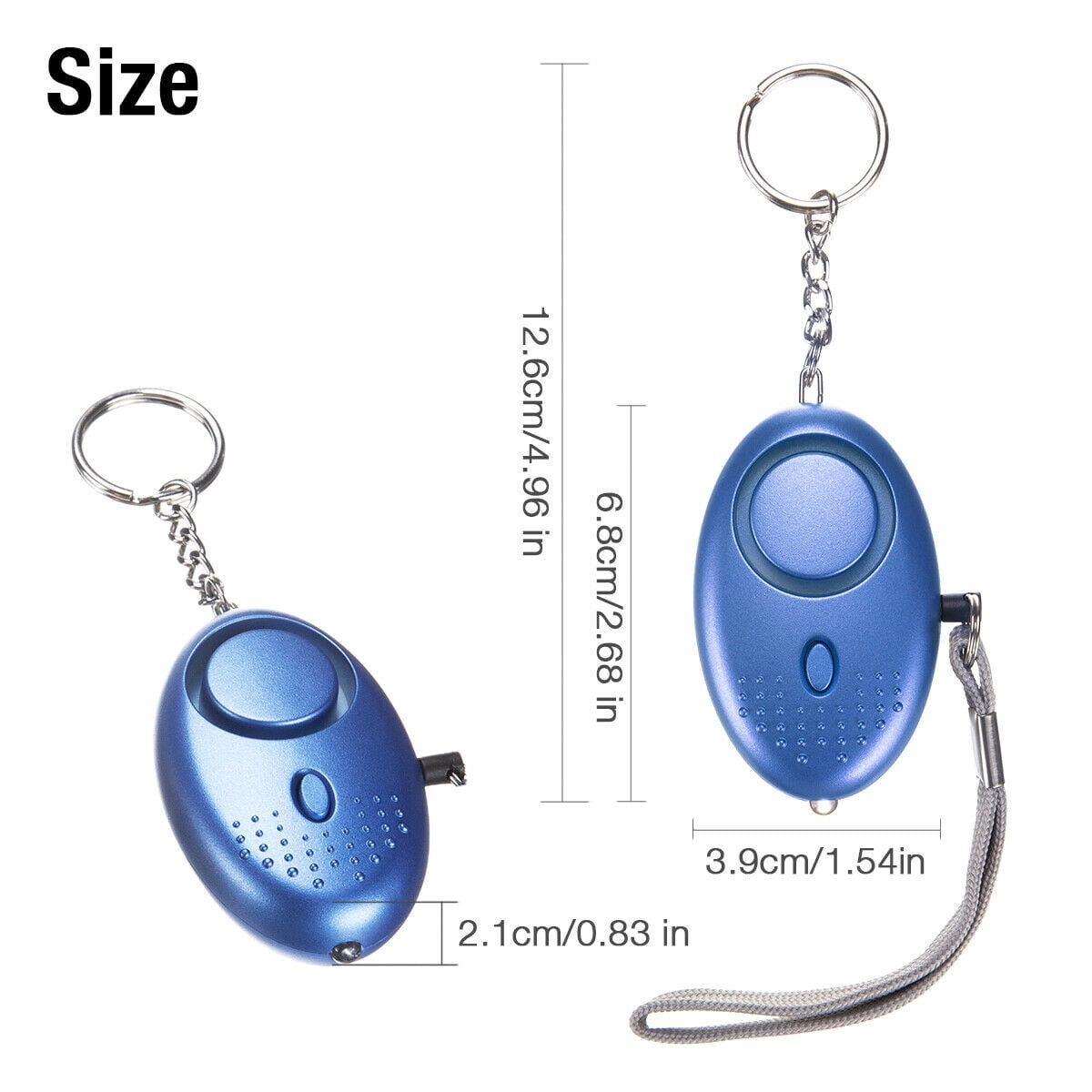 Buy 5 Pcs Safe Sound Personal Alarm with LED Personal Safety Emergency ...