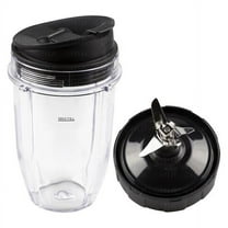 Nutri Ninja 18 oz Cup with Sip & Seal Lid and Extractor Blade ...