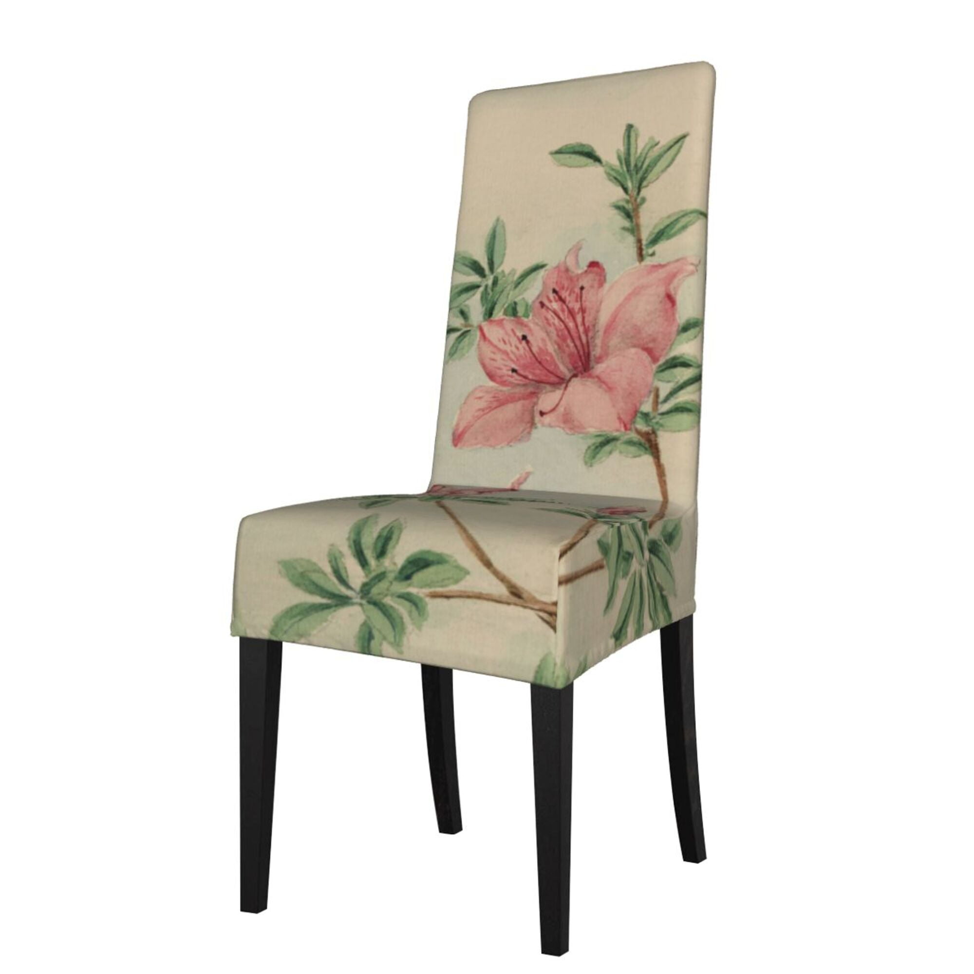ZICANCN Vintage Watercolor Flowers Chair Protectors Seat Covers ...