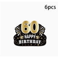 18th Birthday Party Paper Hats - Black Gold Set for Adults & Kids ...