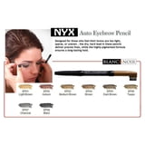 NYX Auto Eyebrow Pencil, Light Brown 1 ea - Walmart.com