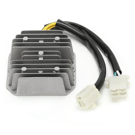 Motorcycle Voltage Rectifier, Voltage Regulator Rectifier Dual-Plug 7 ...