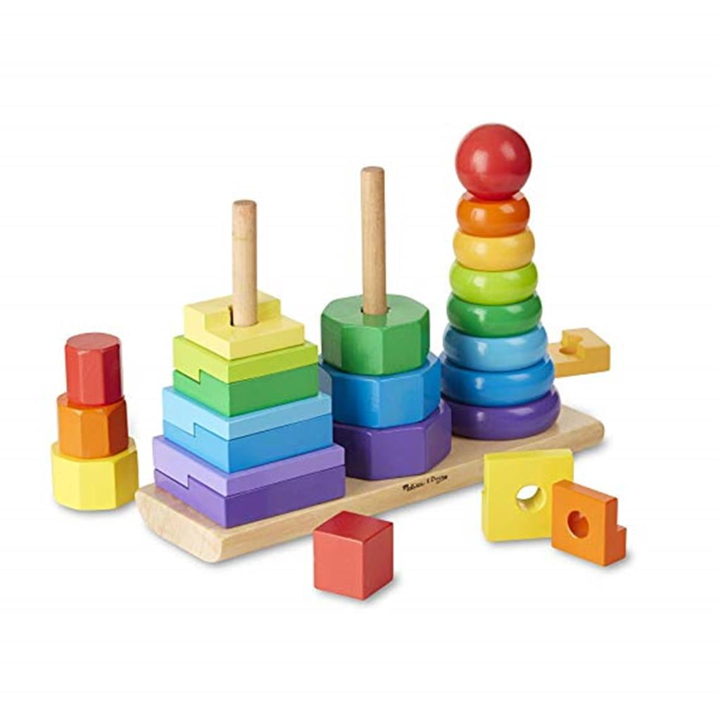 Click here for Pitrice Geometric Stacker Toddler Toy Developmenta... prices