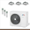 4 Zone Mini Split 9000 12000 12000 12000 Ductless Air Conditioner Pre ...