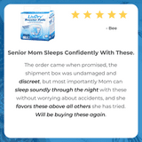 LivDry Unisex Incontinence Booster Pads | Extra Absorbent Passthrough ...