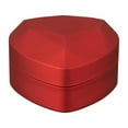 Heart Shaped Ring Box LED Light Engagement Ring Boxes Jewelry Gift Box ...