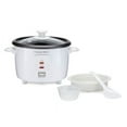 Proctor Silex Rice Cooker & Food Steamer, 8 Cups Cooked (4 Cups ...