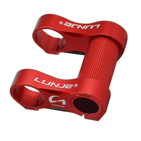 Bike Stem Handle Bar Extender Aluminum Alloy Double Stem Riser Folding ...