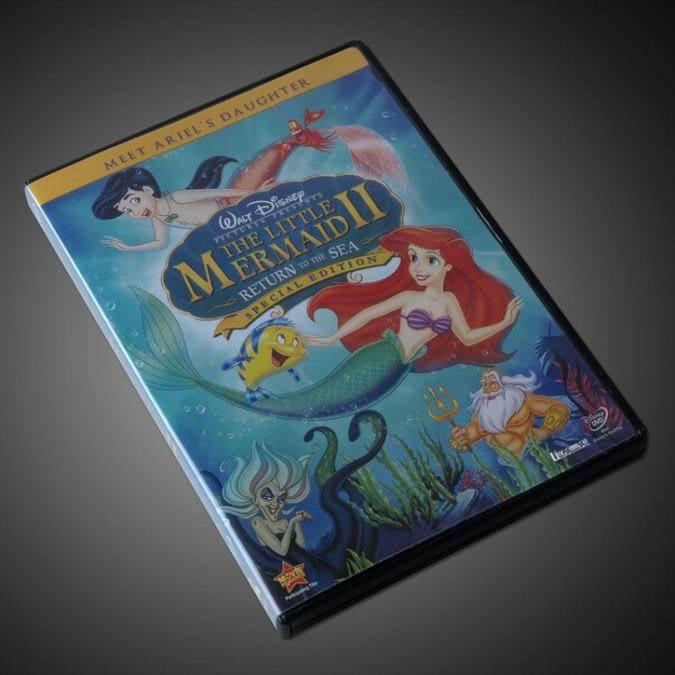 The Little Mermaid 2 Return To The Sea Vhs