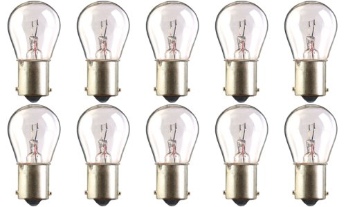 CEC Industries #7506 Bulbs, 12 V, 21 W, BA15s Base, S-8 shape (Box of ...