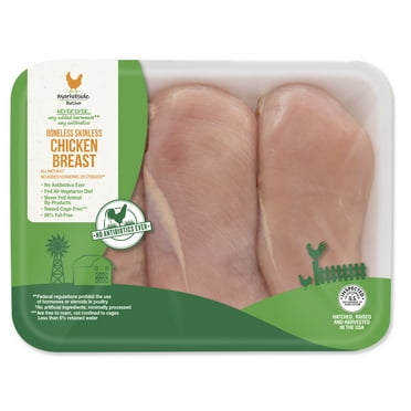 Great Value Boneless Skinless Diced Chicken Breast, 2 lb (Frozen ...