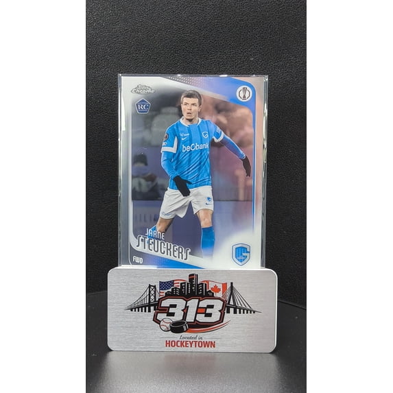 2025-26 Topps Chrome Jarne Steuckers #126 RC - Walmart.com