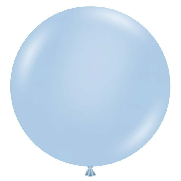 36 inch Monet Pastel Blue TUFTEX Latex Balloons (1 Pack) - Party ...