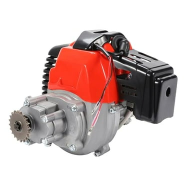 49CC 2 Stroke Mini Bike Engine Single Cylinder Pull Start Mini Engine ...