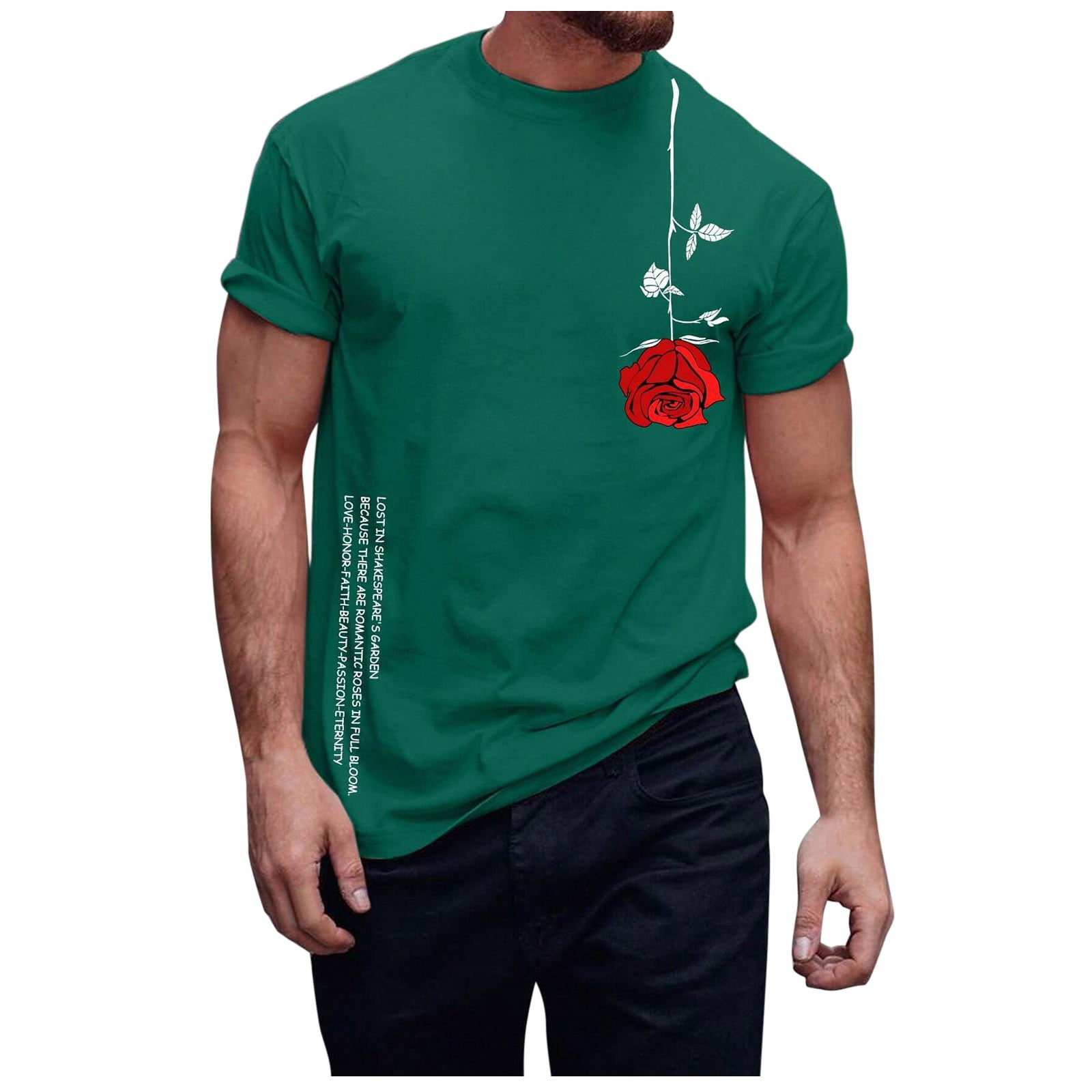 Click here for Luogenli Male T-Shirts For Mens Mens Graphic Tees... prices