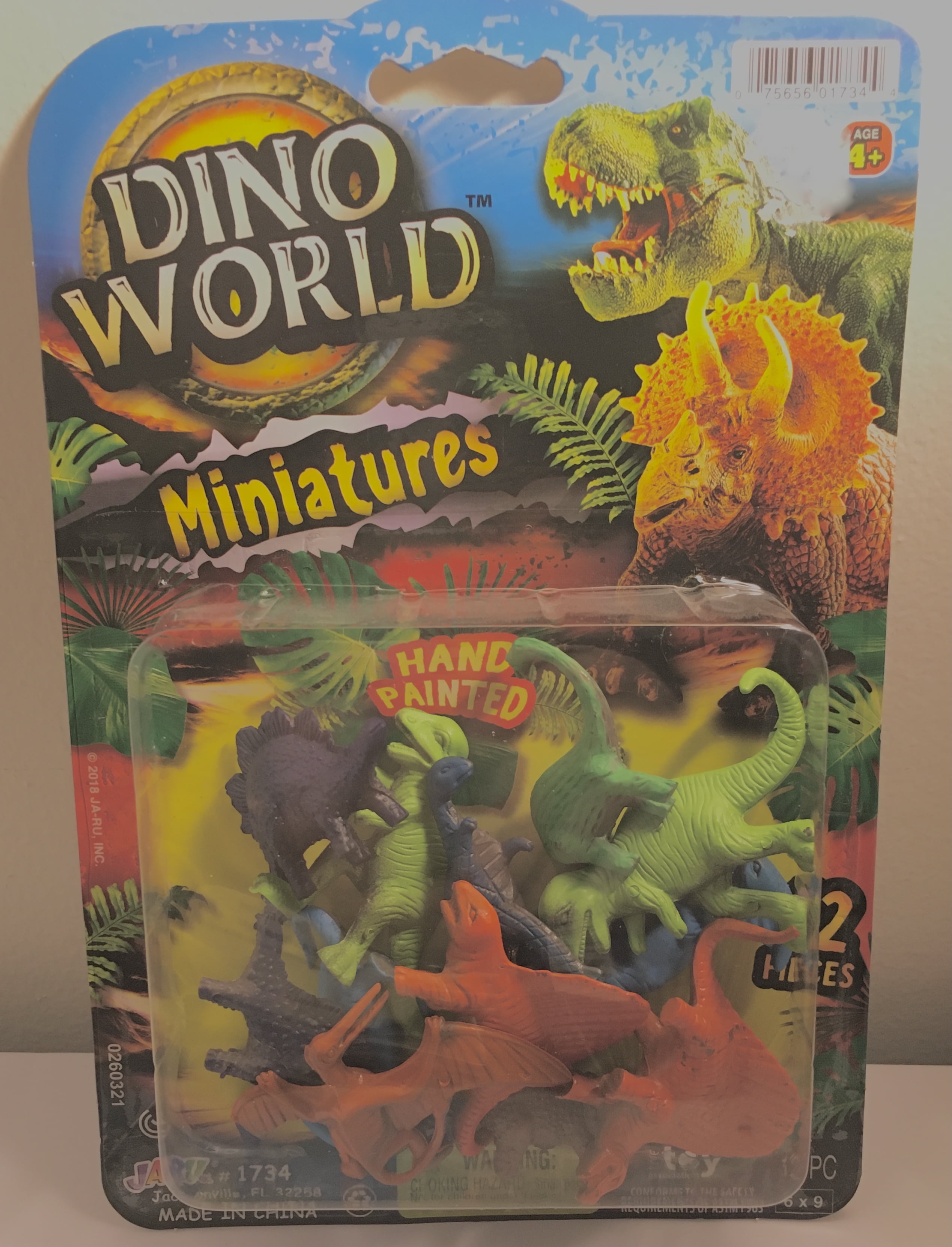 Ja-Ru Dino World Miniatures 12-Piece - Walmart.com