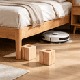 XIBUFE 2026 New 2 Pack Solid Wood Table Mat Furniture Table Riser Couch ...