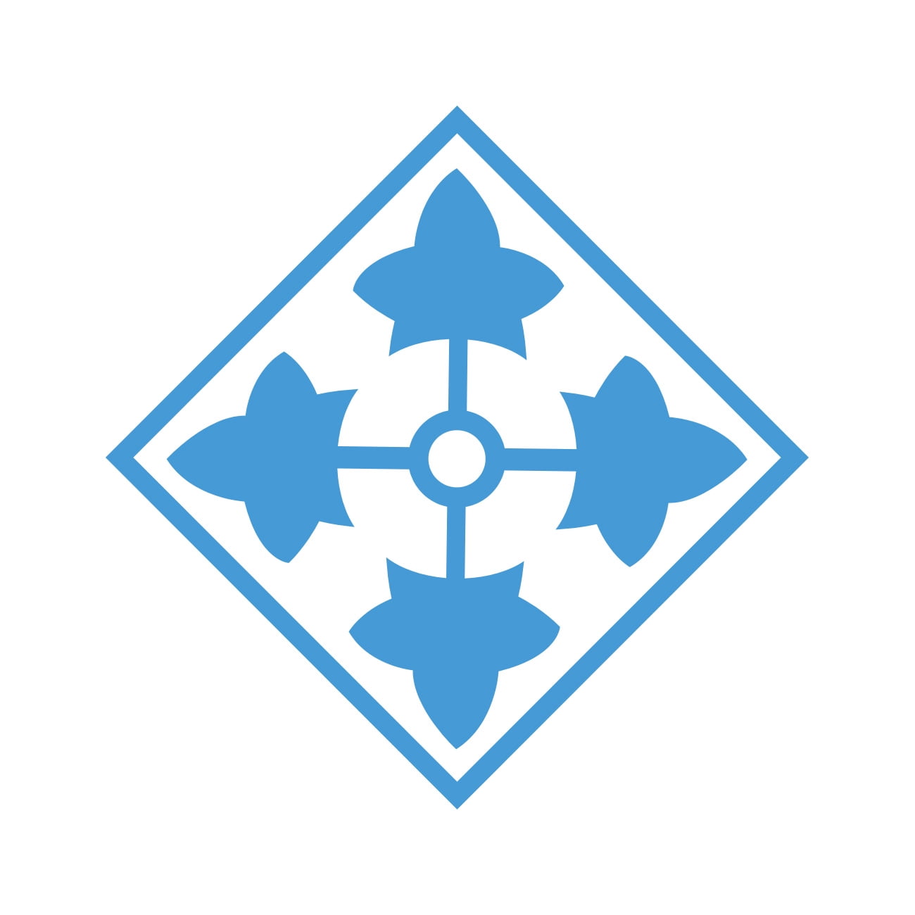 4th ID Infantry Division Sticker Decal Die Cut - Self Adhesive Vinyl ...