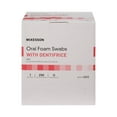 McKesson Oral Foam Swabs with Dentifrice - Disposable Mouth Swabs, 5 in ... McKesson Oral Foam Swabs with Dentifrice - Disposable Mouth Swabs, 5 in ...