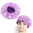 Parent Child Lace Satin Nightcap Imitation Silk Nightcap Hair Design ... Parent Child Lace Satin Nightcap Imitation Silk Nightcap Hair Design ...