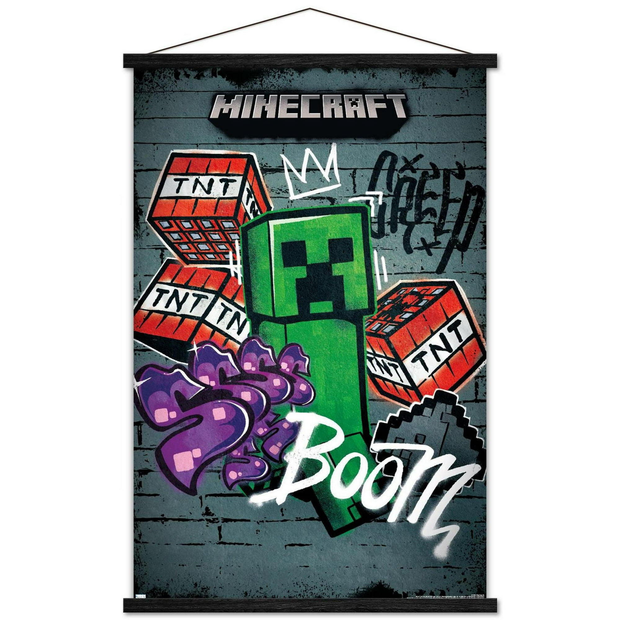 Click here for Trends International Minecraft - Creeper Do Not En... prices