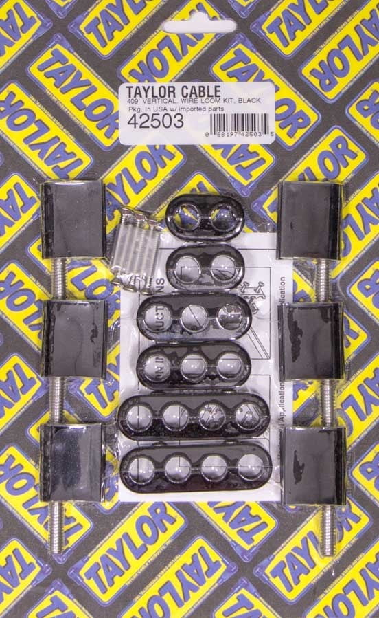 10.4mm Vertical Wire Loom Kit Black - Walmart.com