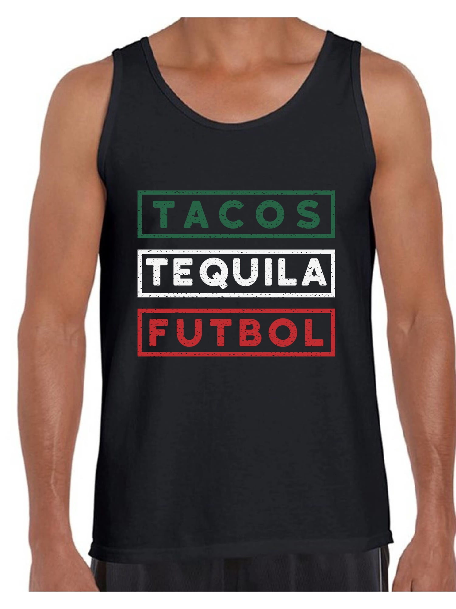 Awkward Styles Tacos Tequila Futbol Tank Tops for Men Mexico Tanks ...