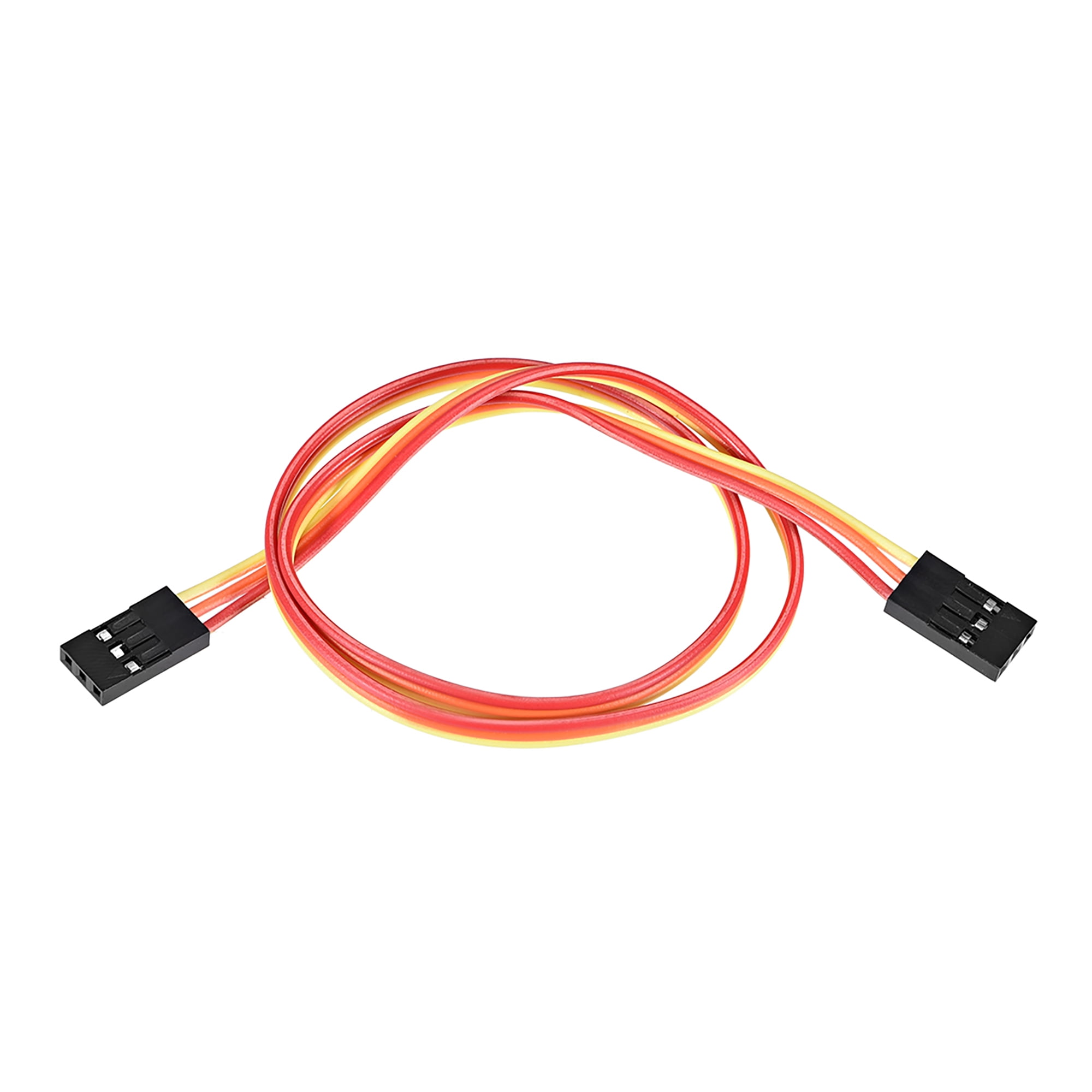 Jumper Wires 3-Pin Female to Female 40cm Ribbon Cables for Breadboard ...