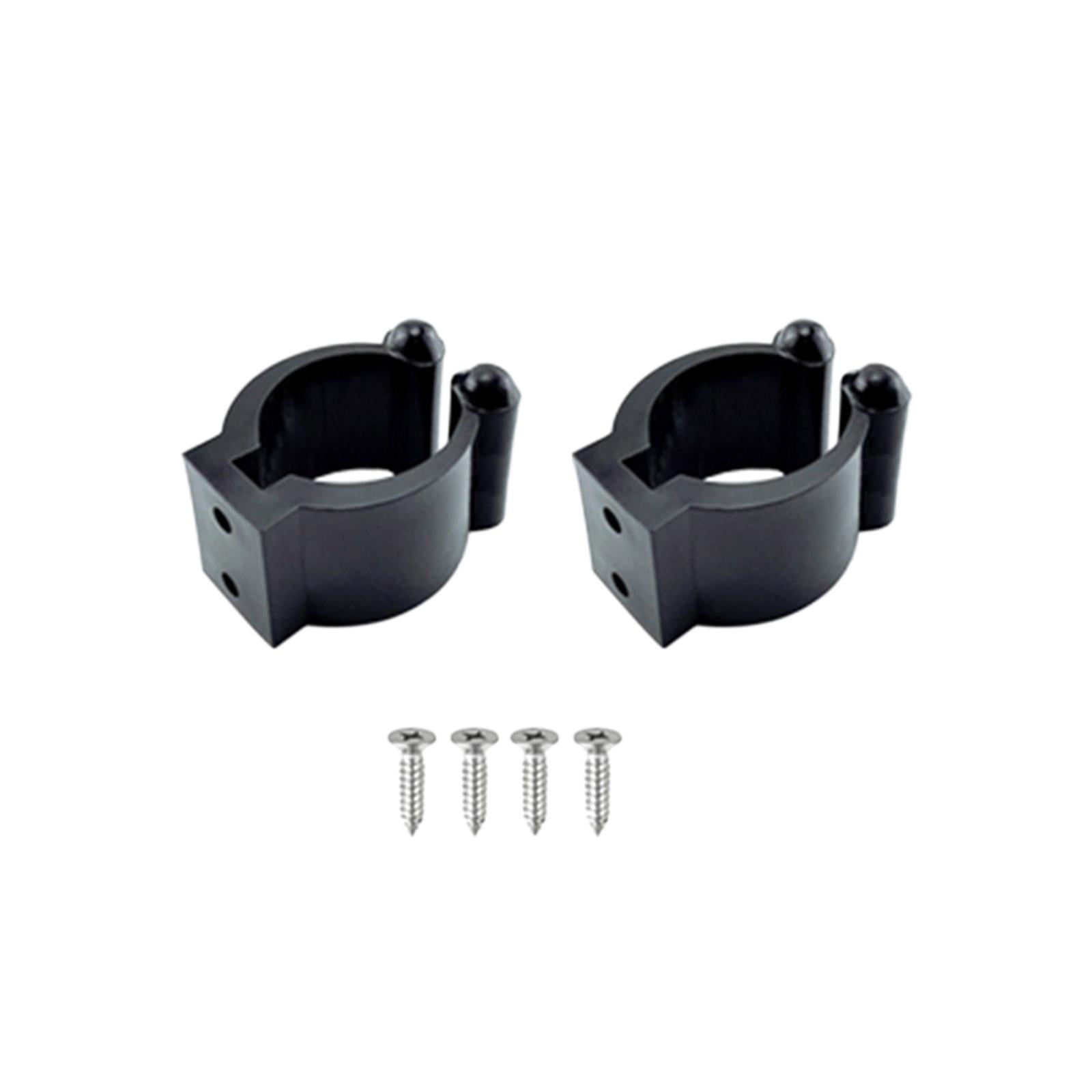 2Pcs Fishing Rod Storage Clips Wall Mounted Clamp Nylon Organizer ...