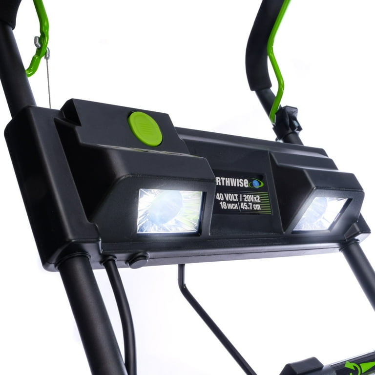 Earthwise 18- Inch Lithium 40 Volt Snow Thrower SN74018 Bed, 43% OFF