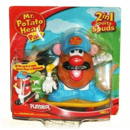 Mr Potato Head Pals 2-in-1 Sport Spuds Soccer Player/Skateboarder ...