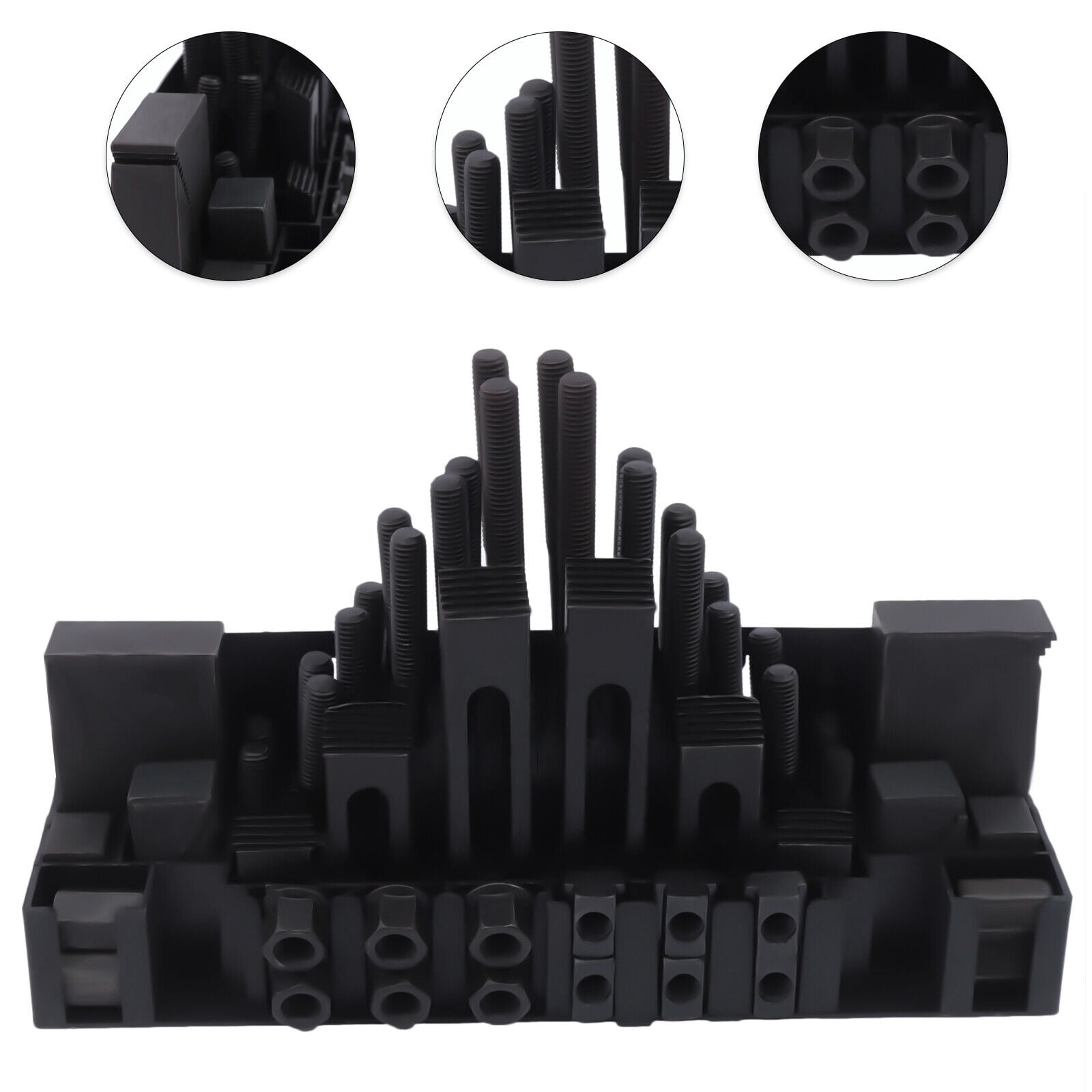 58Pcs Clamping Bolt M12-slot T Nut Hold Down Tool Set For Metal Milling ...