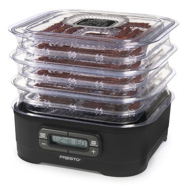 Presto Dehydro Digital Electric Food Dehydrator Machine, 6 Trays, Ideal ...