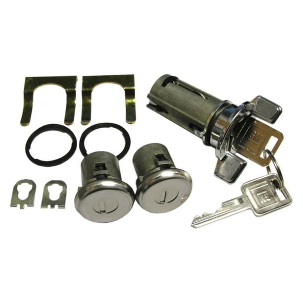 JEGS 18030 Ignition & Door Lock Set 1969-1978 GM Models Set Includes ...