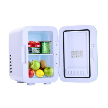 Personal Chiller Mini Fridge Small Space Cooler, White Marble - Walmart.com