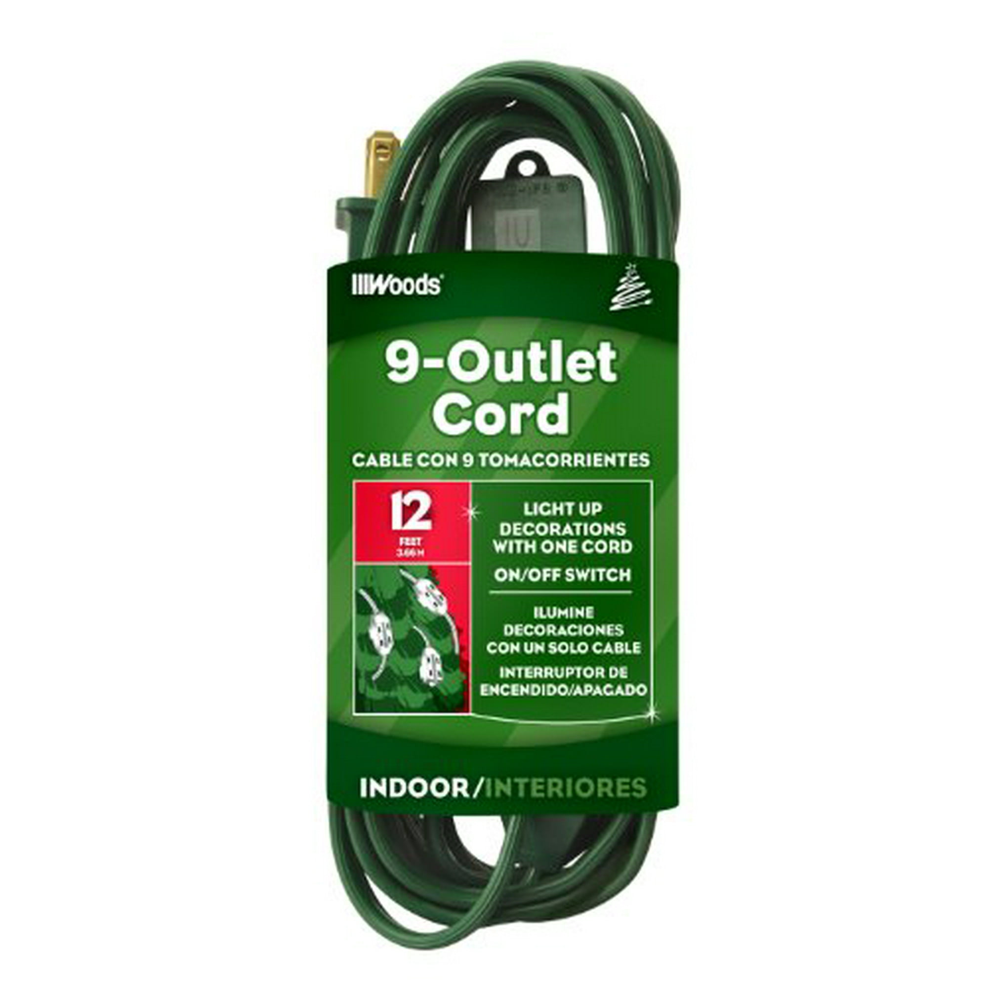 Click here for Woods 32189 Indoor Extension Cord With Nine Power... prices