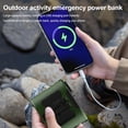 10000mAh 5-in-1 Portable Waist Fan - Clip/Neck/Desk Fan with Power Bank ...