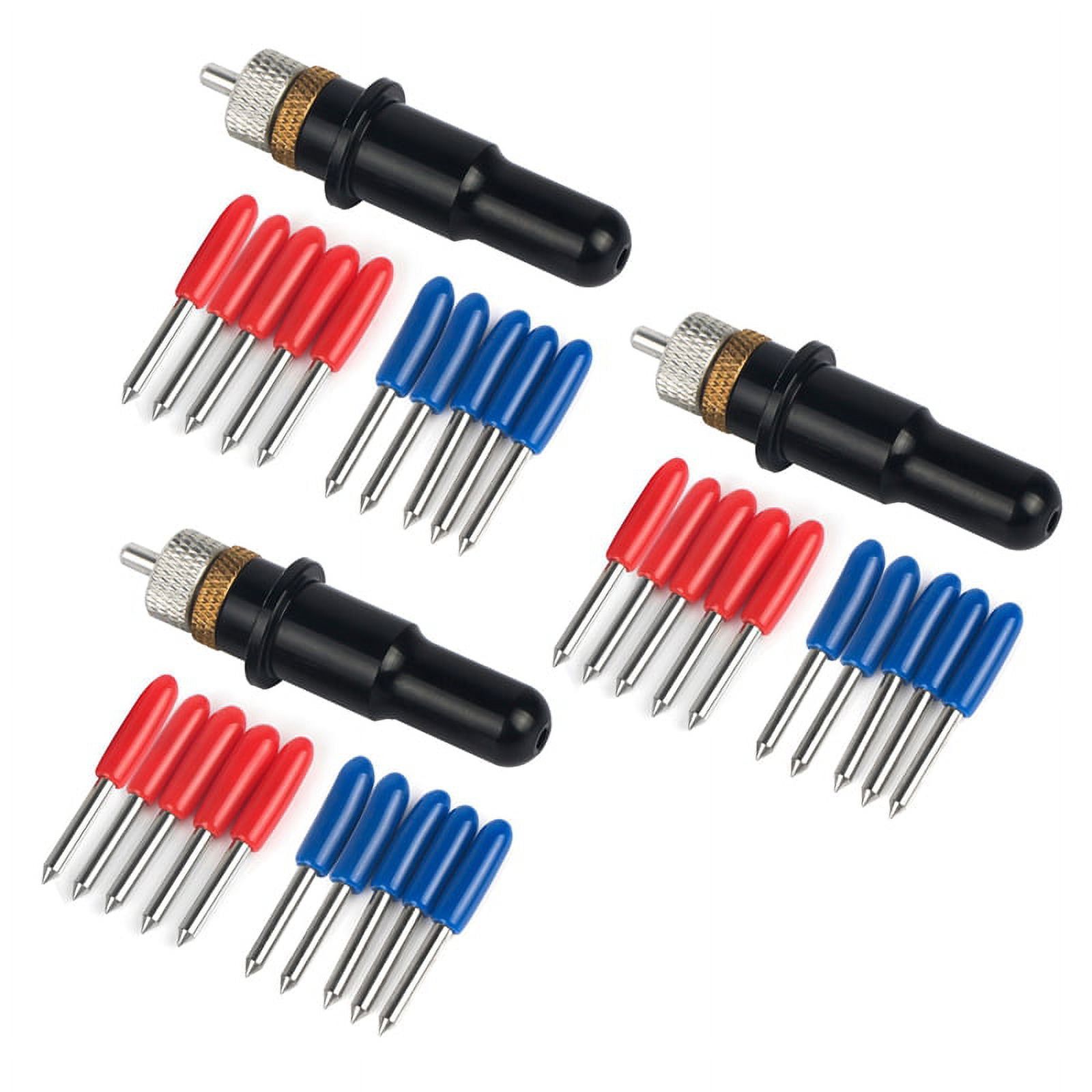 3 Escariador de Cuchillas Color Negro +15 Unids 45 + 15 Unids 60 Grados Refinar Conejo Redsail ...