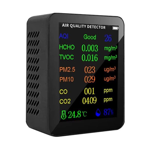Temtop P600 Particle Meter, PM2.5 PM10 Air Quality Monitor, Smoke ...