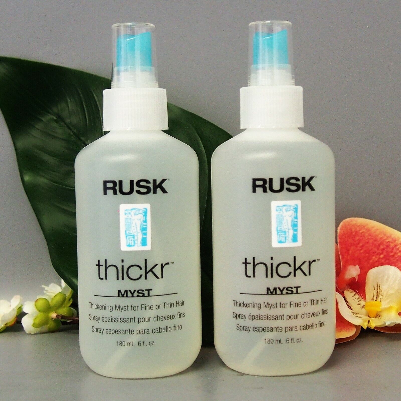 Pack of 2 Rusk Thickr Myst Thickening Hair Spray 6oz/180ml - Walmart.com