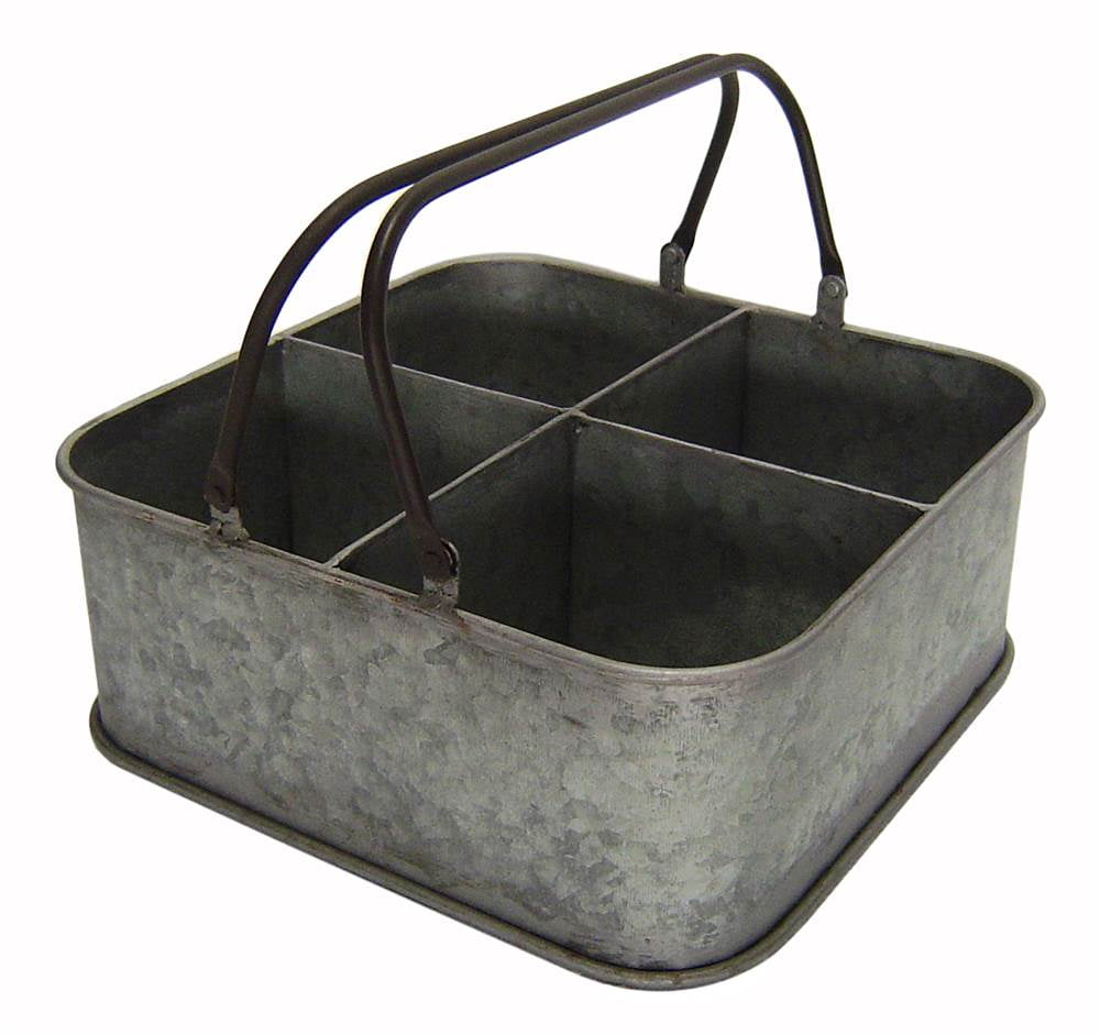 Rectangular Metal Bucket - Walmart.com