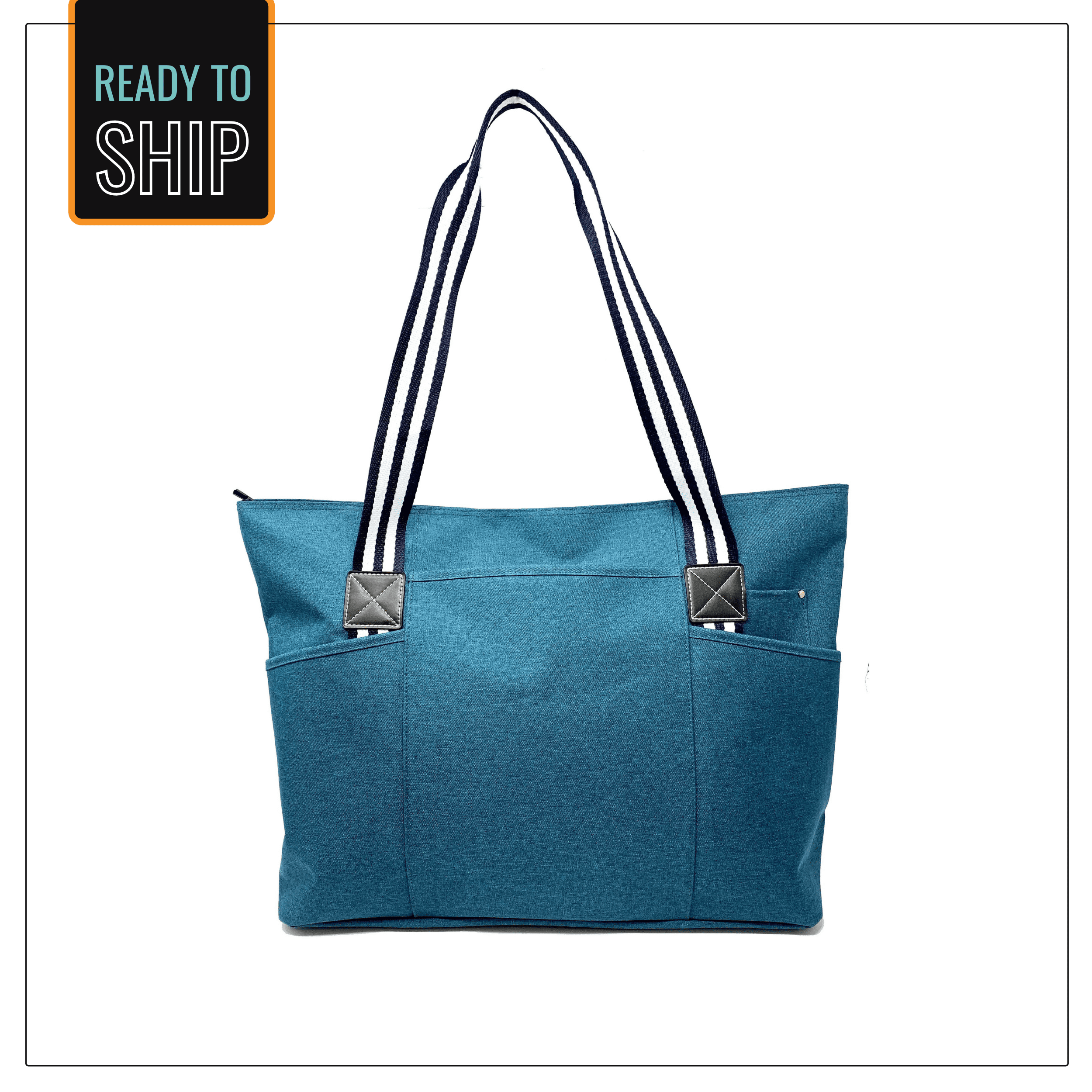 Teal Tessa Tote Bag - Walmart.com