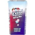 Extra Refreshers Berry Mix Sugar Free Chewing Gum 40 Piece Bottle