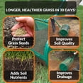 24 Inch Compost & Peat Moss Spreader Roller, Heavy-Duty Metal Mesh Lawn ...