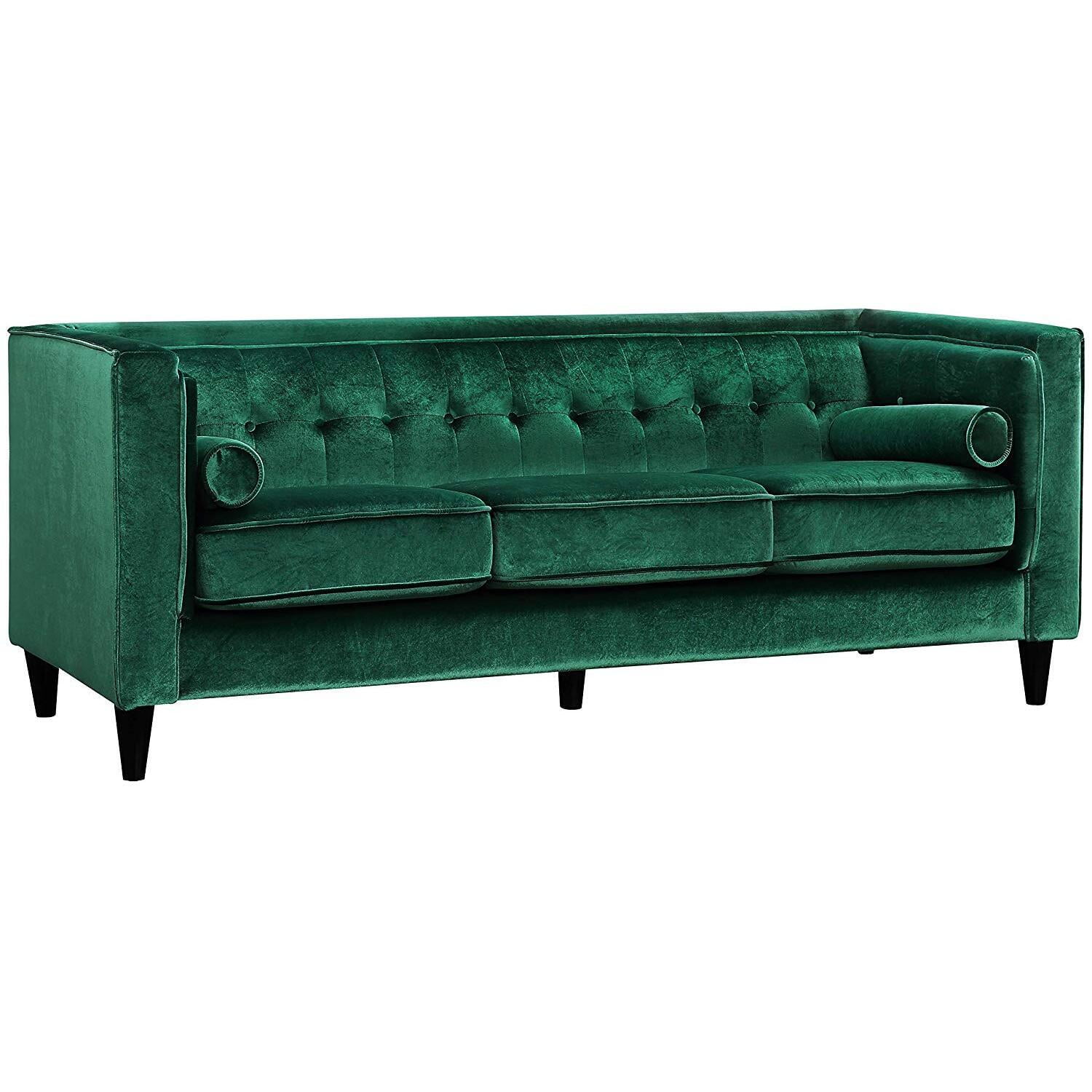 Meridian Furniture Inc Taylor Sofa with Accent Pillows - Walmart.com