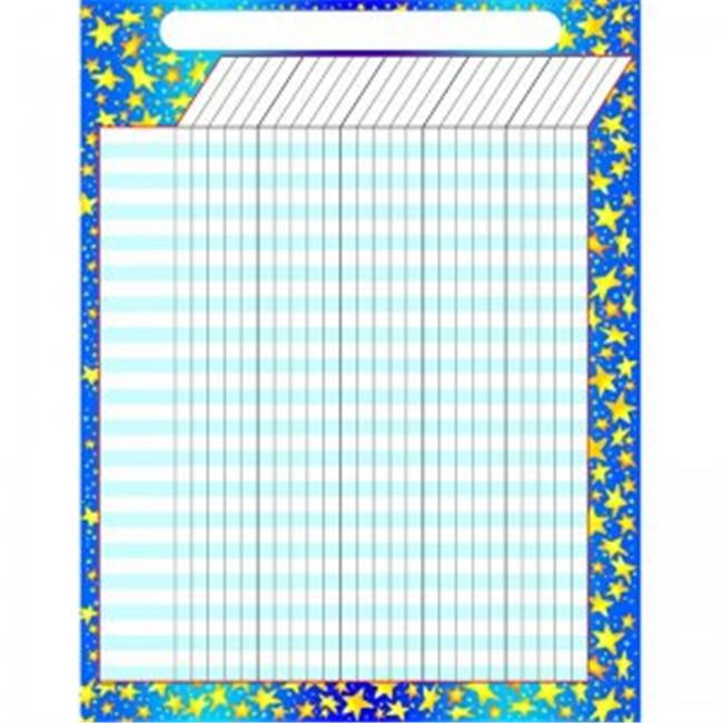 Trend Enterprises T-73323BN Star Brights Vertical Incentive Chart - 12 ...