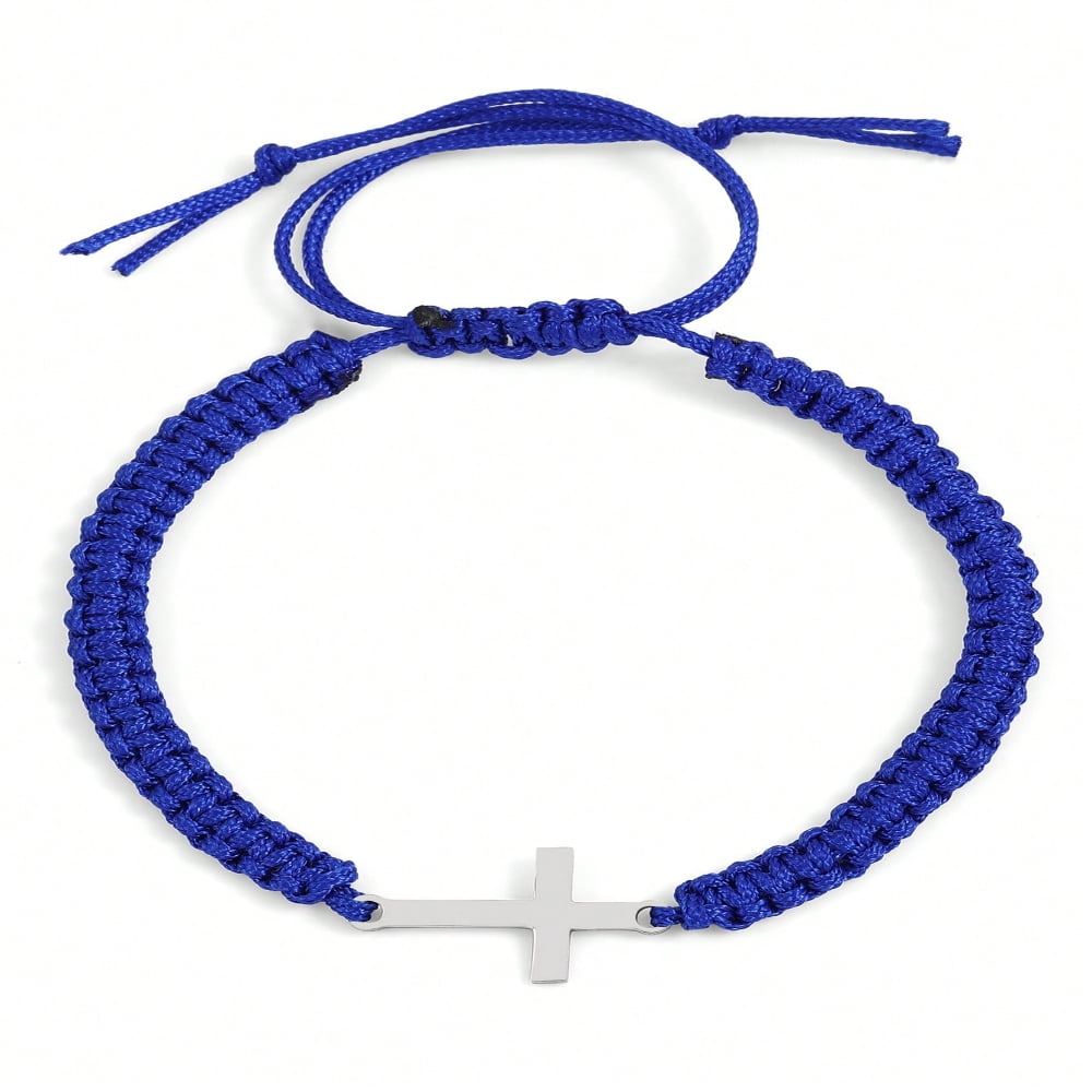 Click here for Snnroo 1pc Classic Cross Design Braided Simple Bra... prices