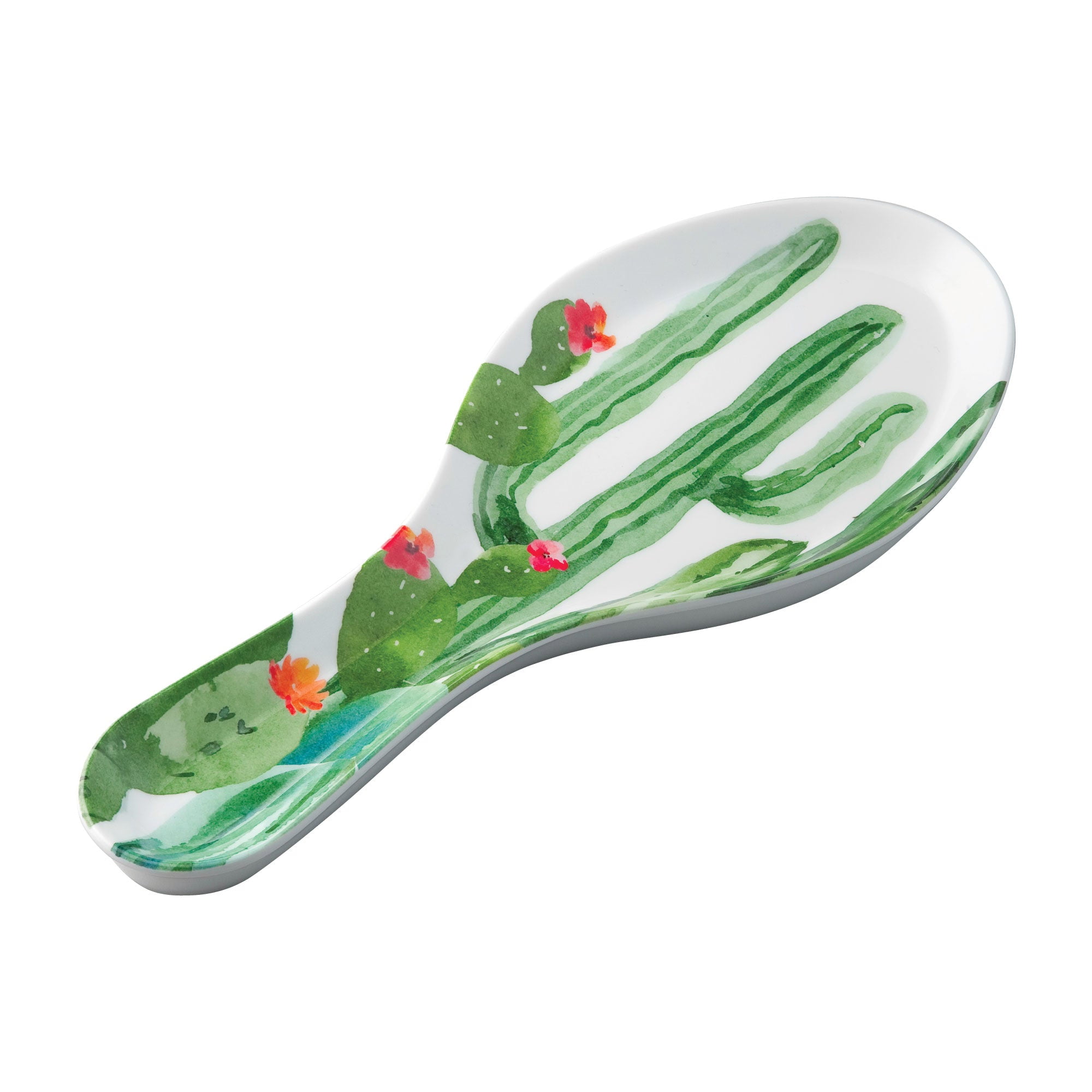 Gourmet Art Melamine Spoon Rest/Spoon Holder (Desert Cactus) - Walmart.com