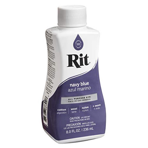 Rit All Purpose Liquid Dye, Navy Blue, 8 fl. oz. - Walmart.com