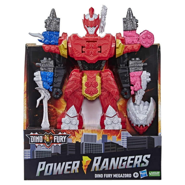 Buy Power Rangers Dino Fury Megazord Mega Pack 5pack Zord Action